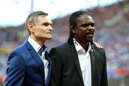 Former Inter Striker Kanu Robbed