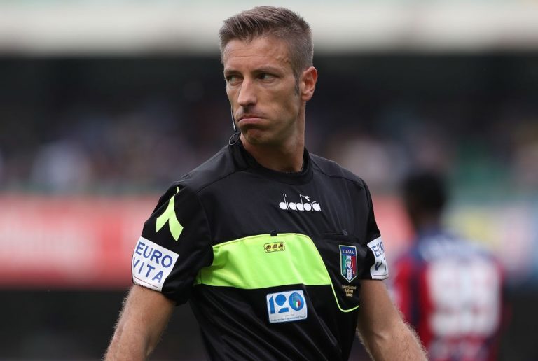Davide Massa to referee Cremonse vs Inter Milan Serie A clash
