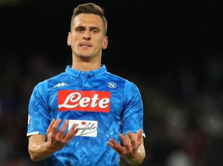 Inter Considering Move For Napoli's Arek Milik Ahead Of January ...