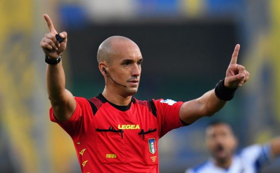 Fabbri to referee Torino vs Inter Milan Serie A clash