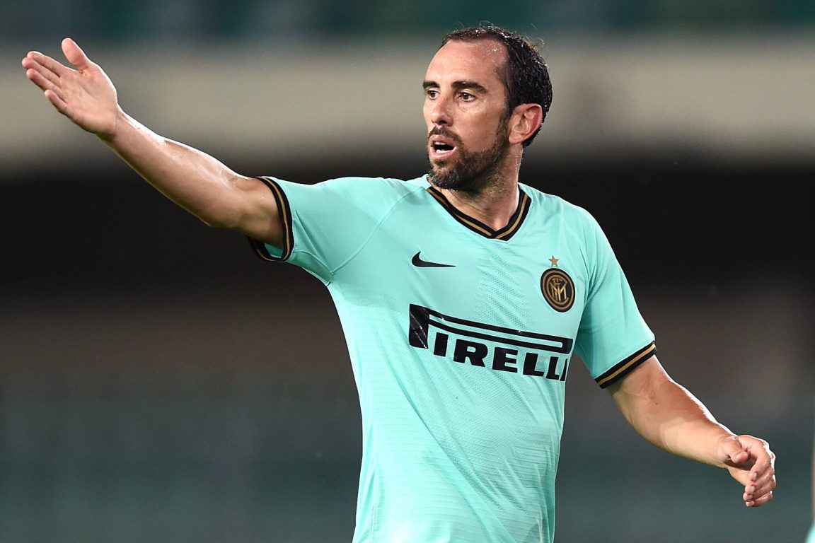 Inter Defender Diego Godin On The Verge Of Signing For Cagliari On A ...