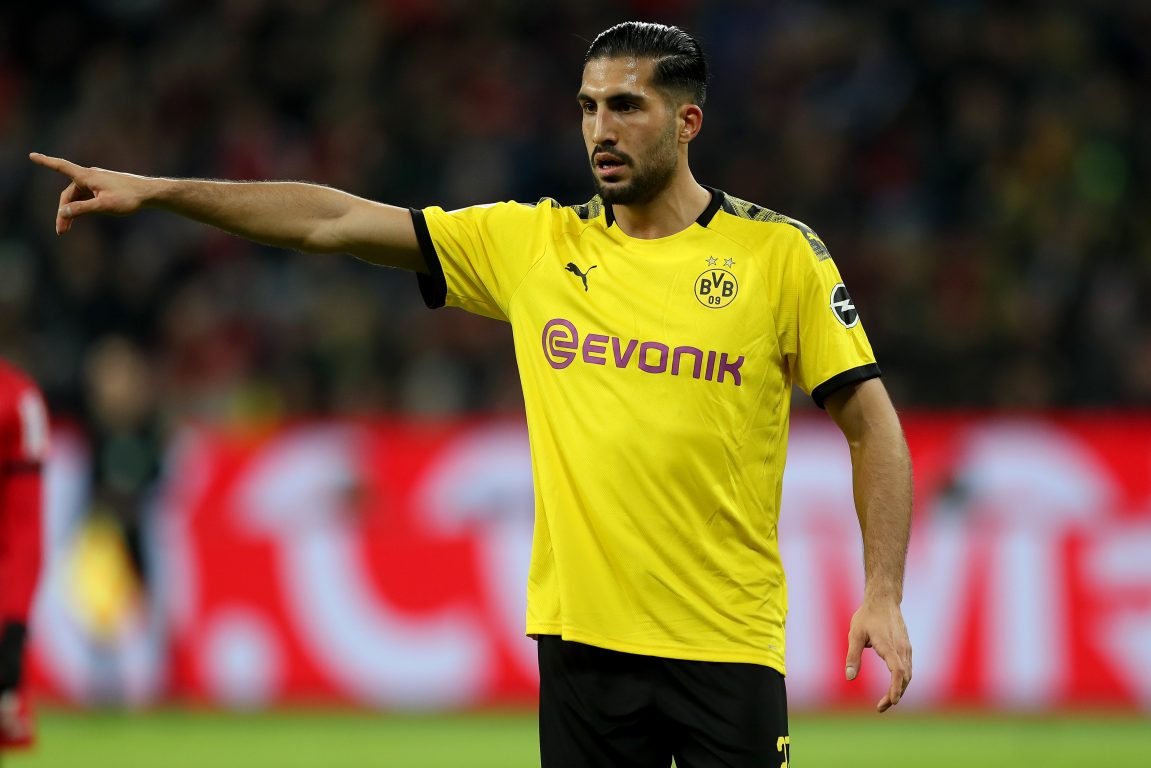 Borussia Dortmund's Emre Can Emerges As Target If Inter Milan Unable To ...