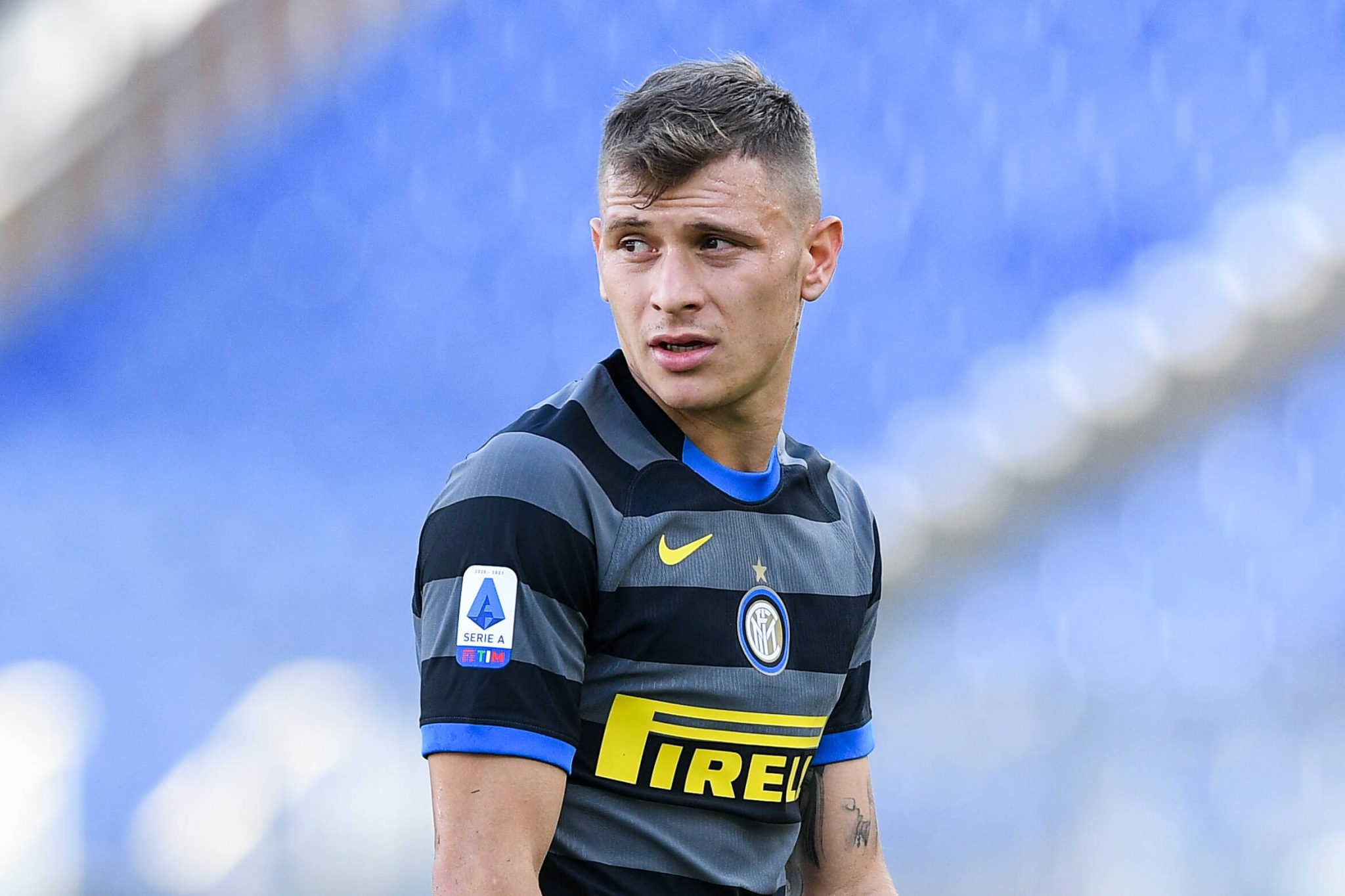 Photo - Nicolo Barella Turns Model As Inter Prepare To Debut Fourth Kit ...