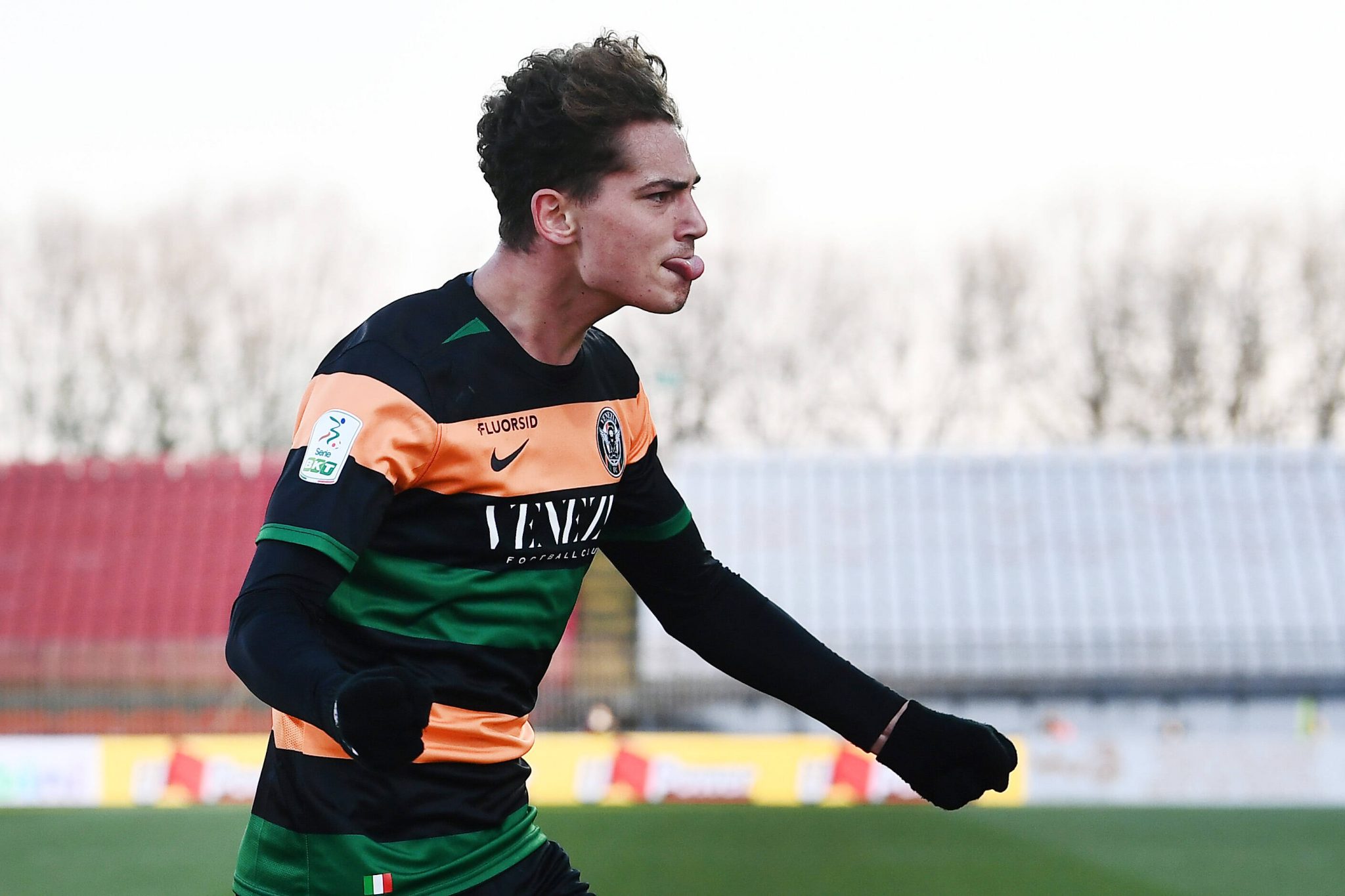 Photo - Inter's Sebastiano Esposito Celebrates Free-Kick Goal For ...