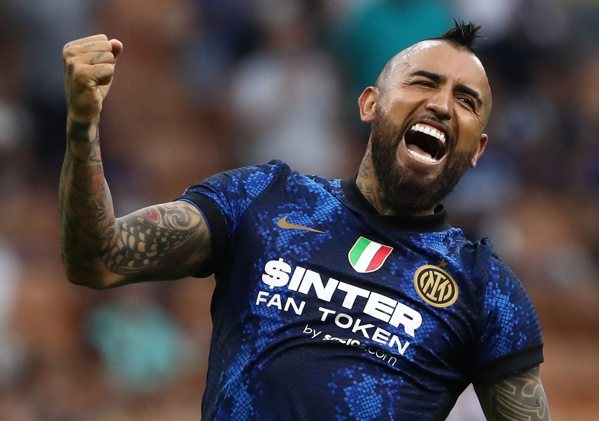 Photo - Inter Midfielder Arturo Vidal: "We Want To Win The Treble This ...