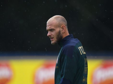 Photo - Inter Defender Federico Dimarco Training With Italian National Team