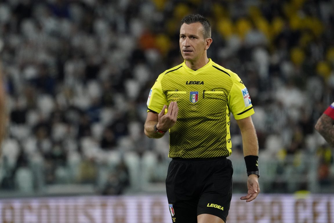 Doveri to referee Inter vs Juventus Coppa Italia clash