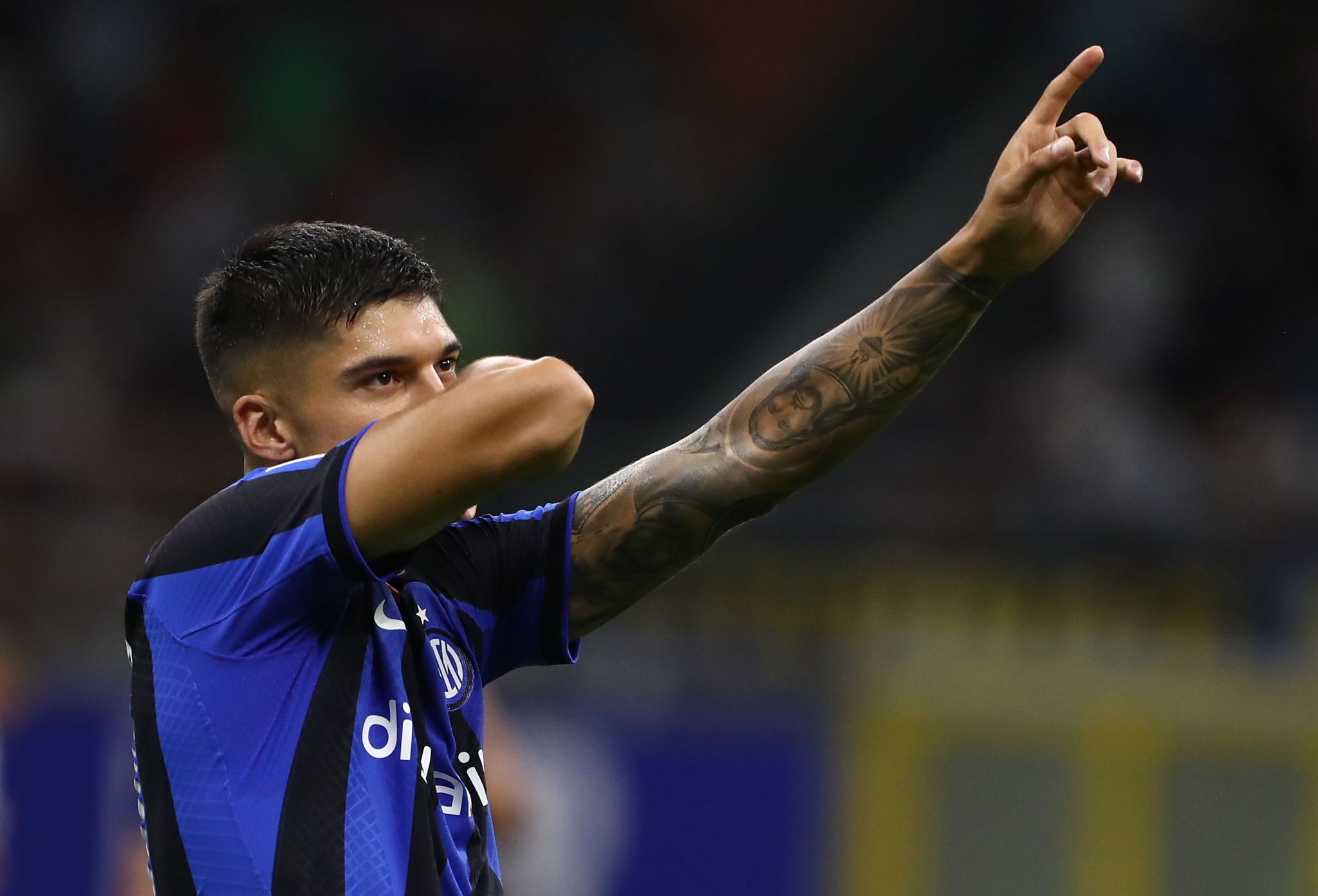 Photo - Inter Milan Forward Joaquin Correa After Supercoppa Italiana ...