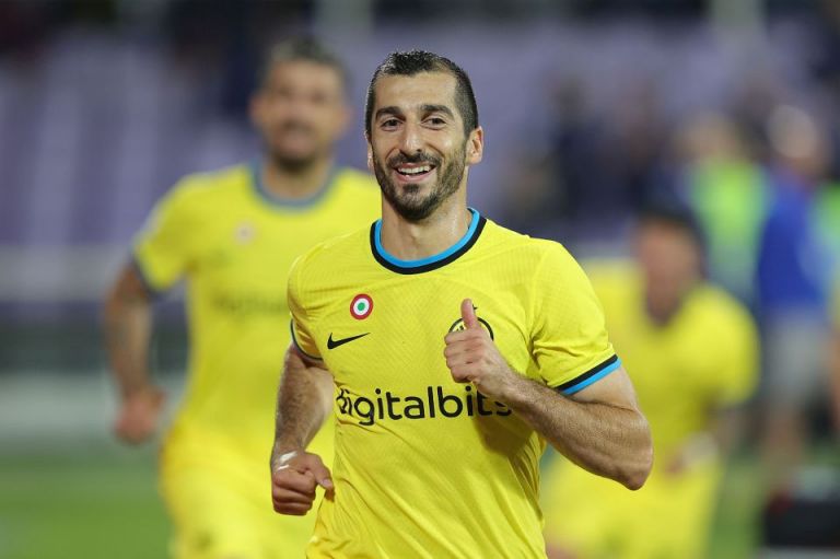 Inter Milan Midfielder Henrikh Mkhitaryan Ahead Of Champions League ...
