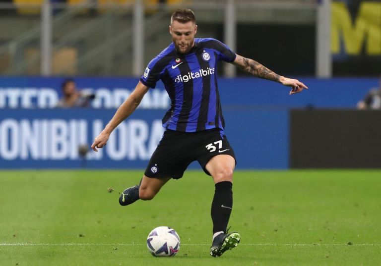 Inter defender Milan Skriniar partially back in training as Man City loom