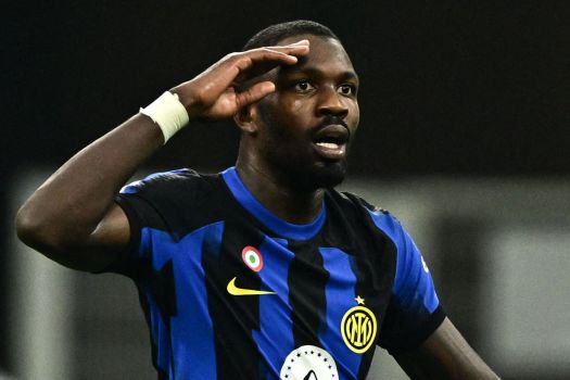 Inter striker Marcus Thuram: "Happy with Benfica win, Lautaro a top player"