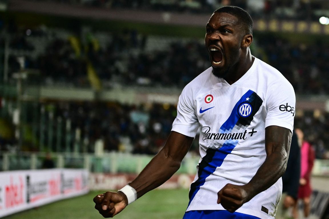 Video - Marcus Thuram goal for Inter vs Monza