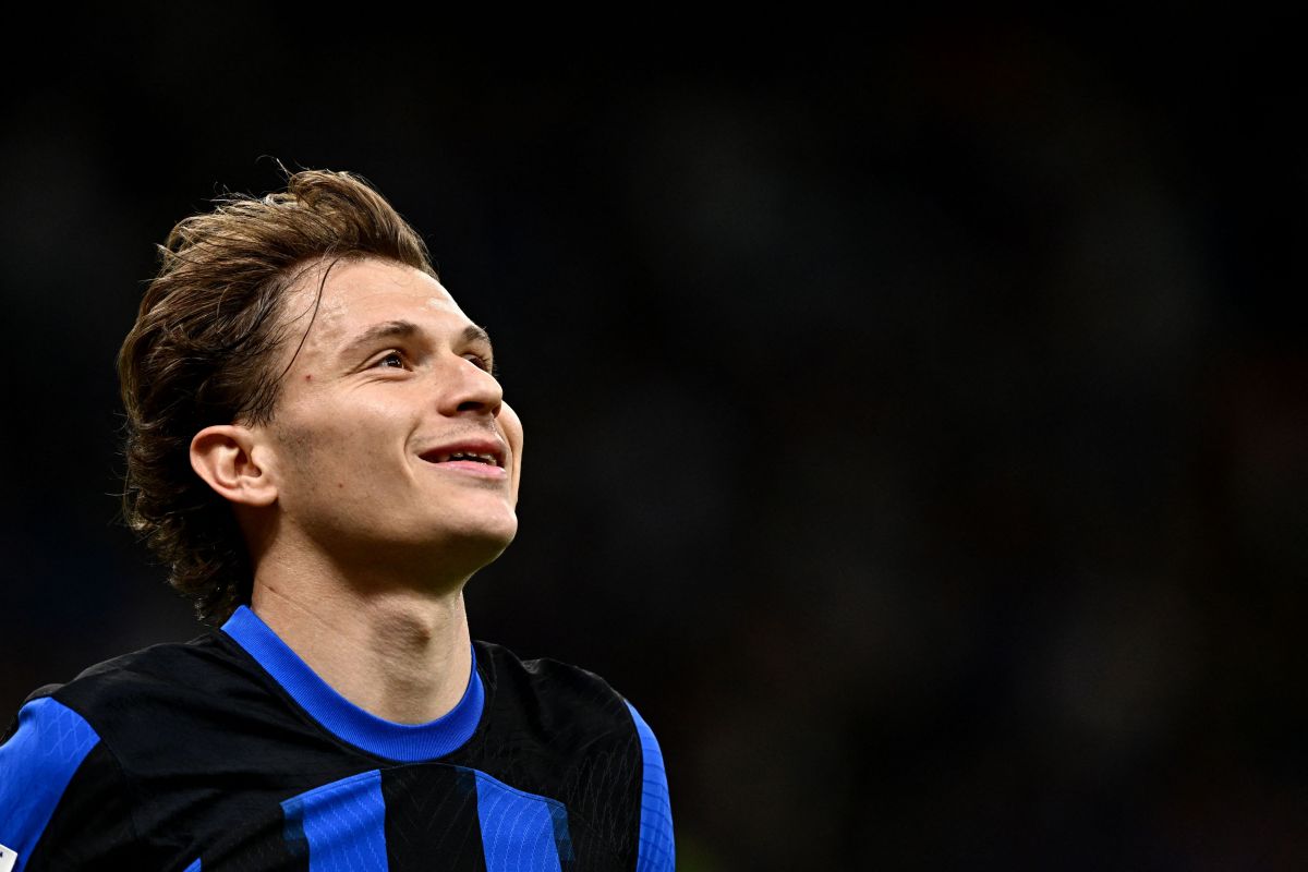 Inter midfielder Nicolo Barella shares pics from Serie A title party
