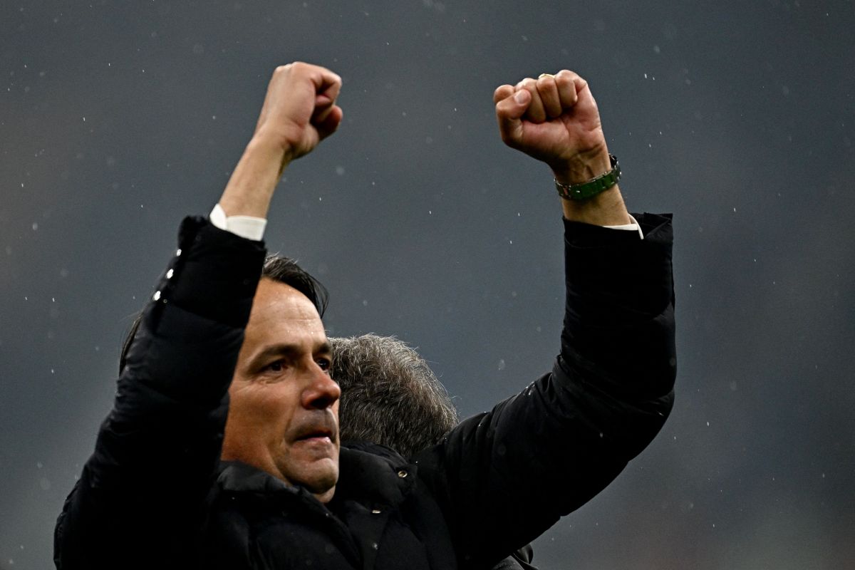 Inter coach Simone Inzaghi: Inter coach Simone Inzaghi: