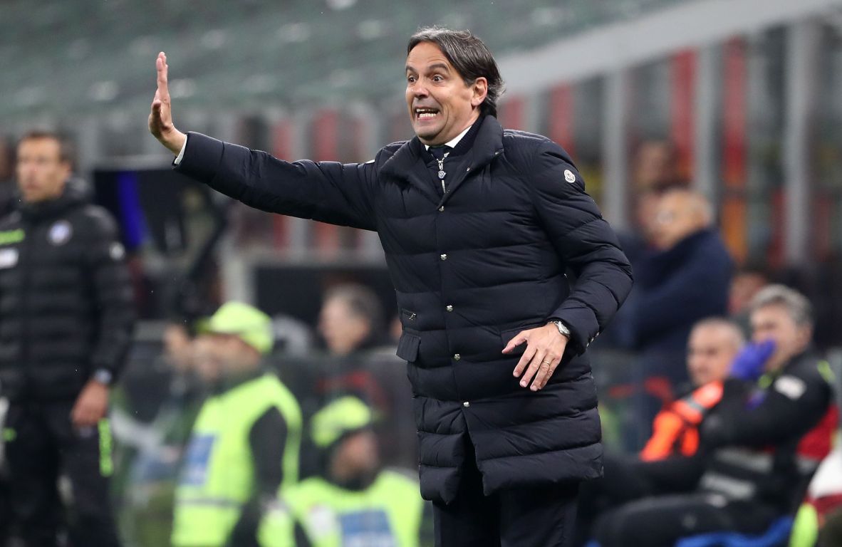 Inzaghi: "Inter Milan still top after Napoli draw, we'll see what happens"