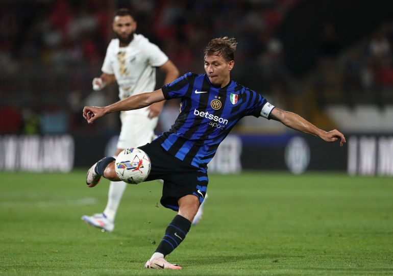 Nicolo Barella could still play as regista for Inter Milan vs Juventus