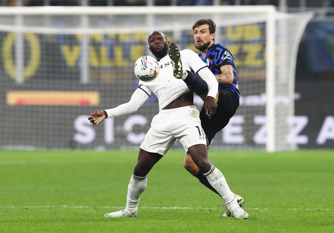 Acerbi hypes up physical battle with Lukaku in Napoli 1-1 Inter Milan draw