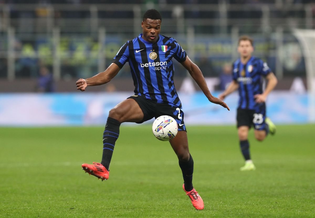 Denzel Dumfries one of most-used players for Inter Milan this season