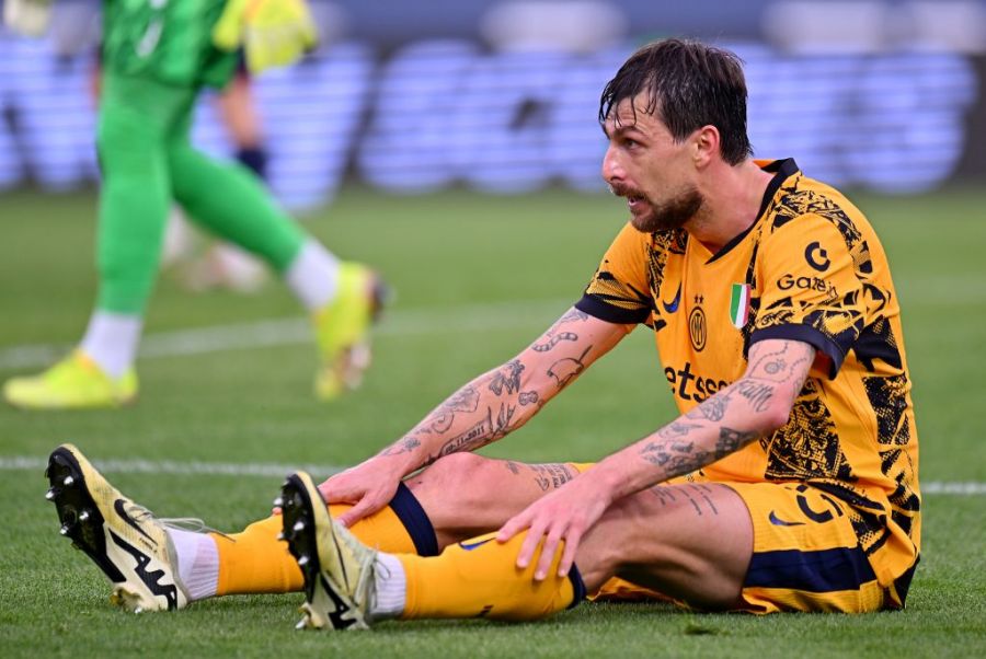 Francesco Acerbi returns to Inter Milan training after thigh injury