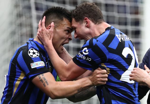 Inter Milan stars warming up for crucial Serie A clash vs Como