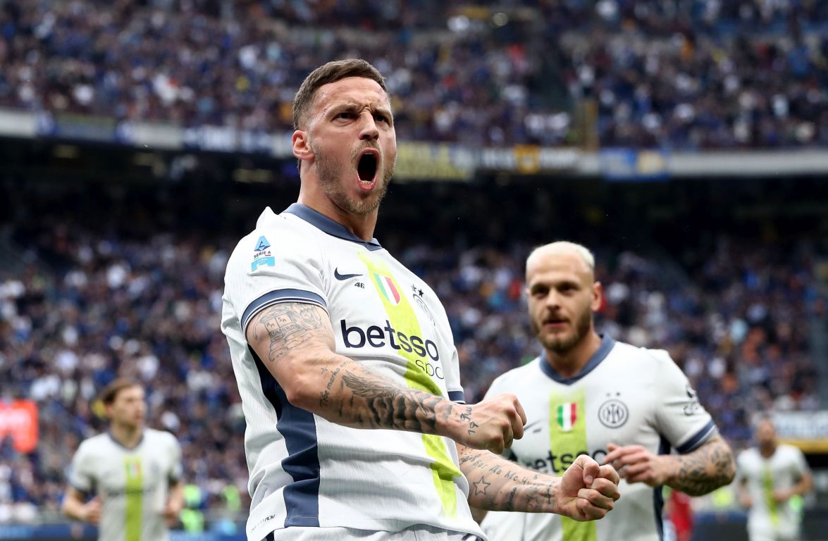 Inter Milan hype Marko Arnautovic goal in Serie A win vs Cagliari