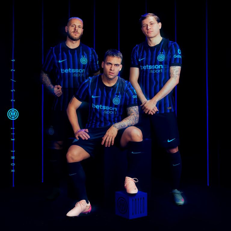 Official - Inter Milan unveil 2025-26 home shirt