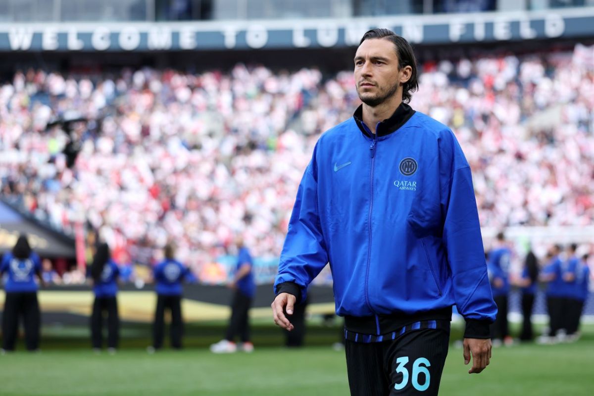 Inter vs AC Milan - Matteo Darmian returns to training